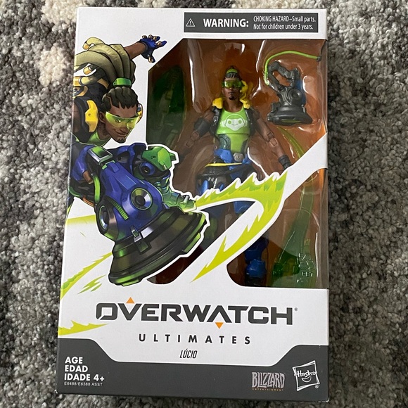 Hasbro | Toys | New Overwatch Ultimates Lucio Blizzard Games Action ...